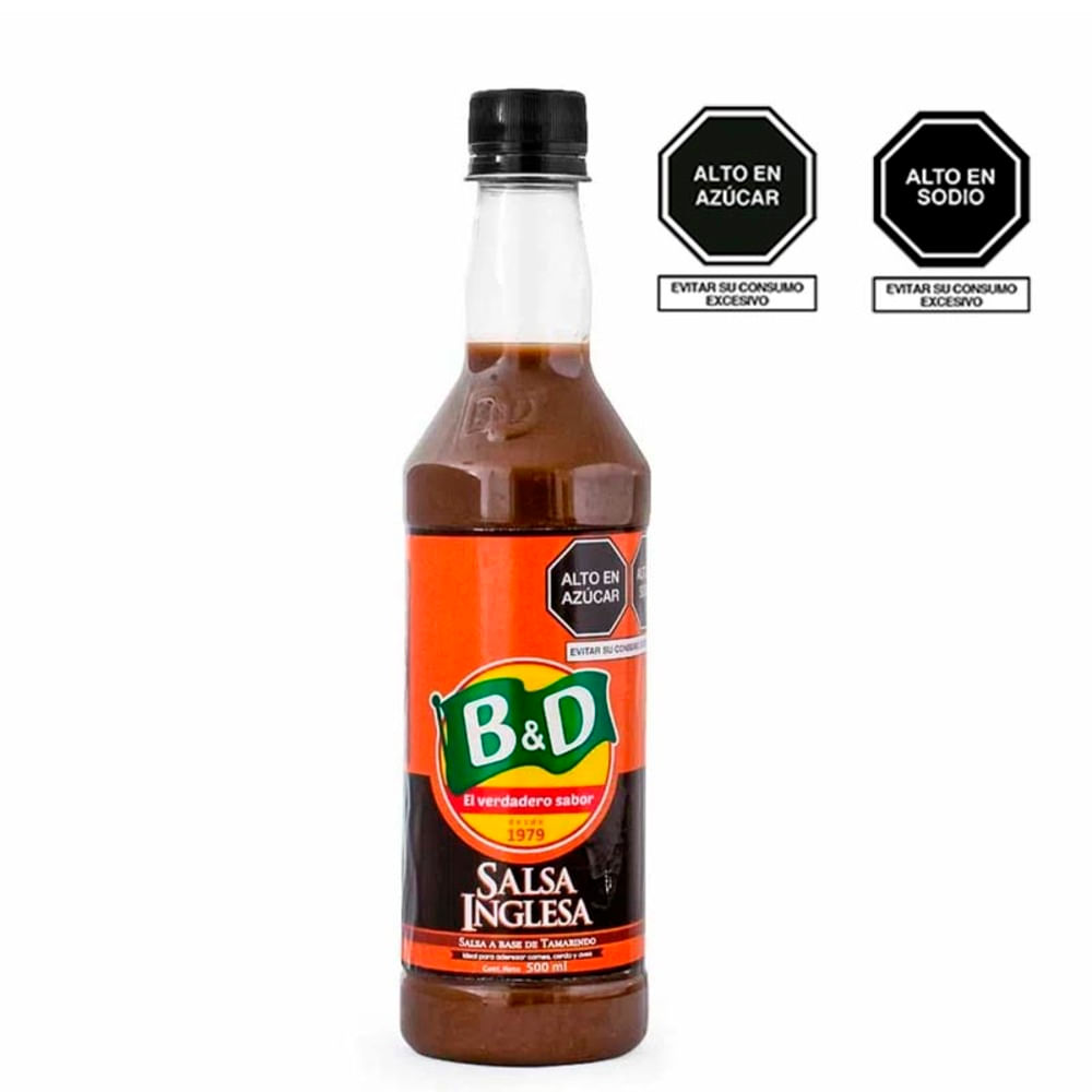 Salsa Inglesa B&D Botella 500ml | Vega - vegaperu