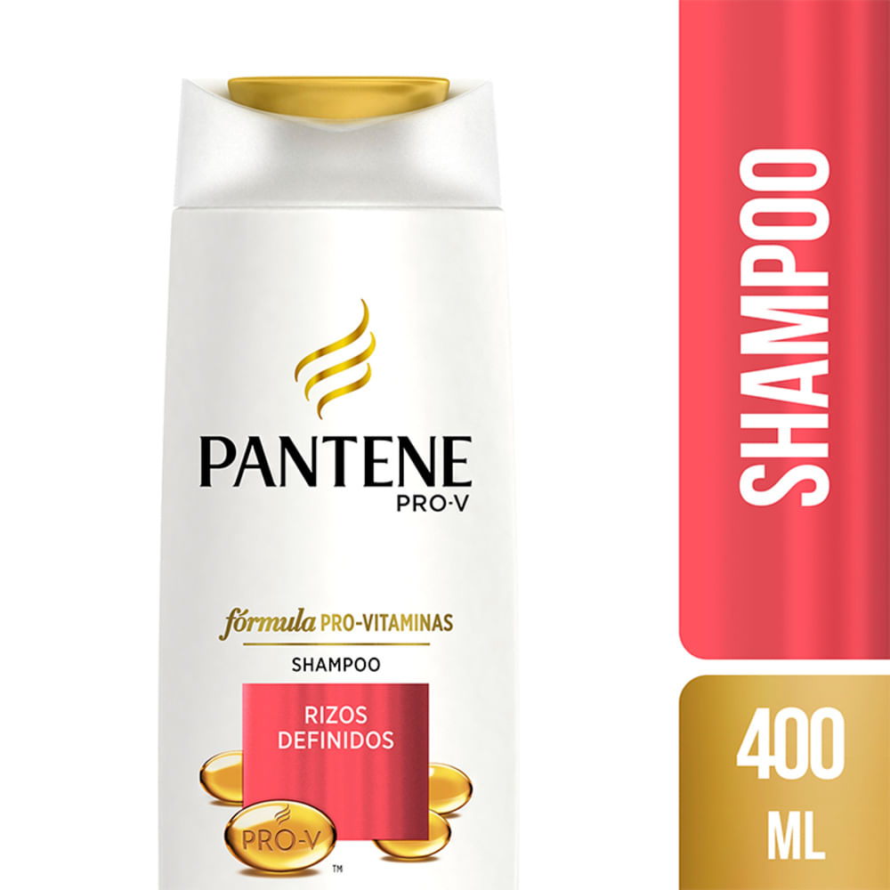 Shampoo PANTENE Rizos Definidos Frasco 400ml | Vega - vegaperu