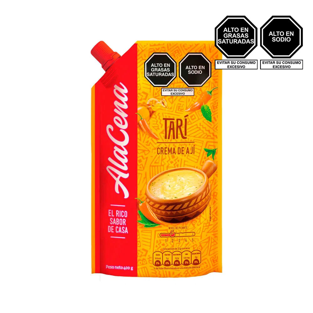 Crema de Ají TARI Doypack 400g | Vega - vegaperu