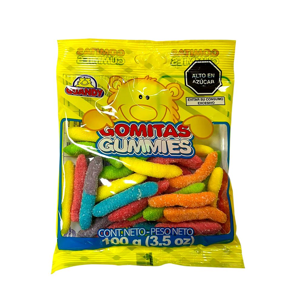 Gomas GUANDY Culebritas Bolsa 100gr | Vega - vegaperu