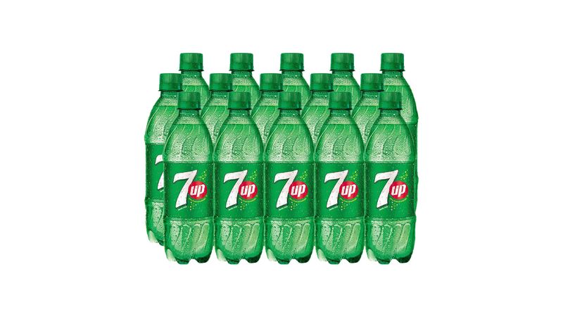 Botella De 7 Up Refresco Gaseoso 7Up Limón 355ml