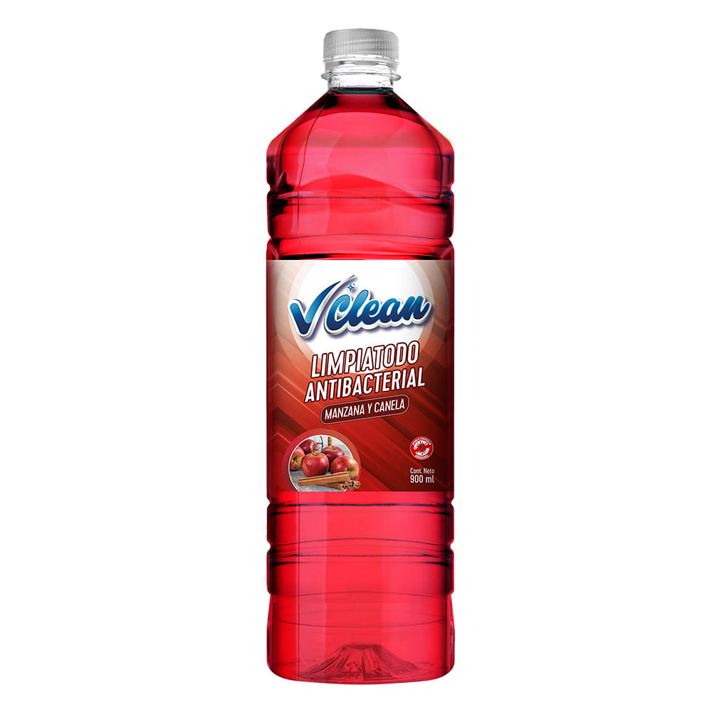 Limpiador VCLEAN Manzana y Canela 900ml | Vega - vegaperu
