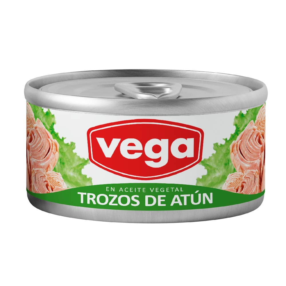 Trozos de Atún VEGA en Aceite Vegetal Lata 150g | Vega - vegaperu