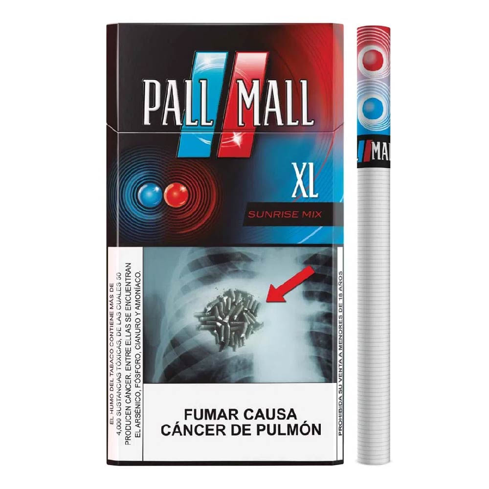 Cigarros PALL MALL Sunrise XL Cajetilla 20u | Vega - vegaperu