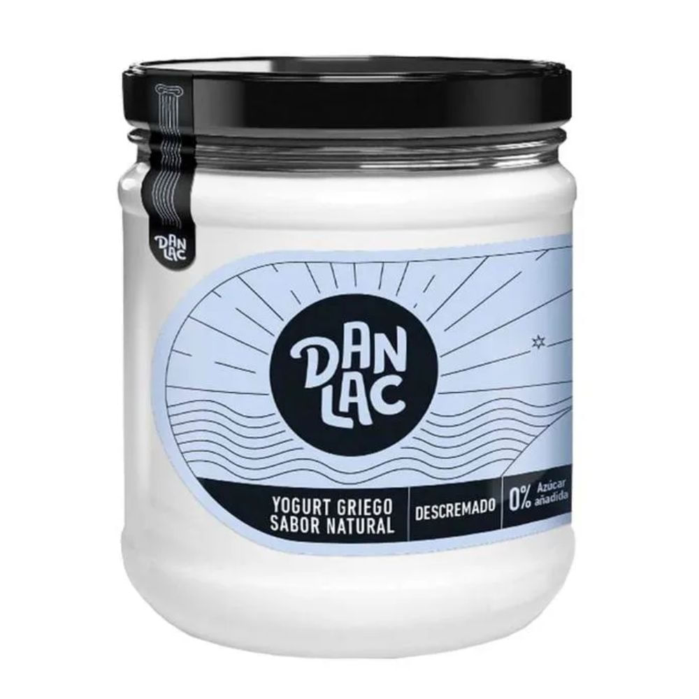 Yogurt Griego DANLAC Descremado Sabor Natural Frasco 420gr | Vega ...