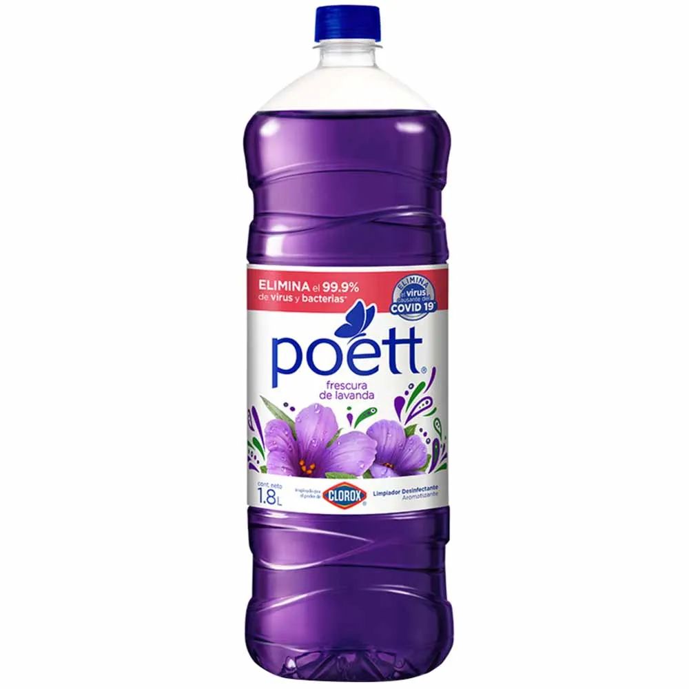 Limpiatdo POETT Frescura de Lavanda Botella 1.8L | Vega - vegaperu
