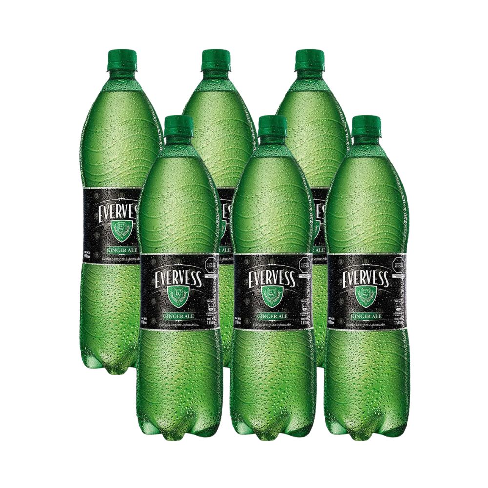 Gaseosa EVERESS Ginger Ale 1.5L x 6u | Vega - vegaperu