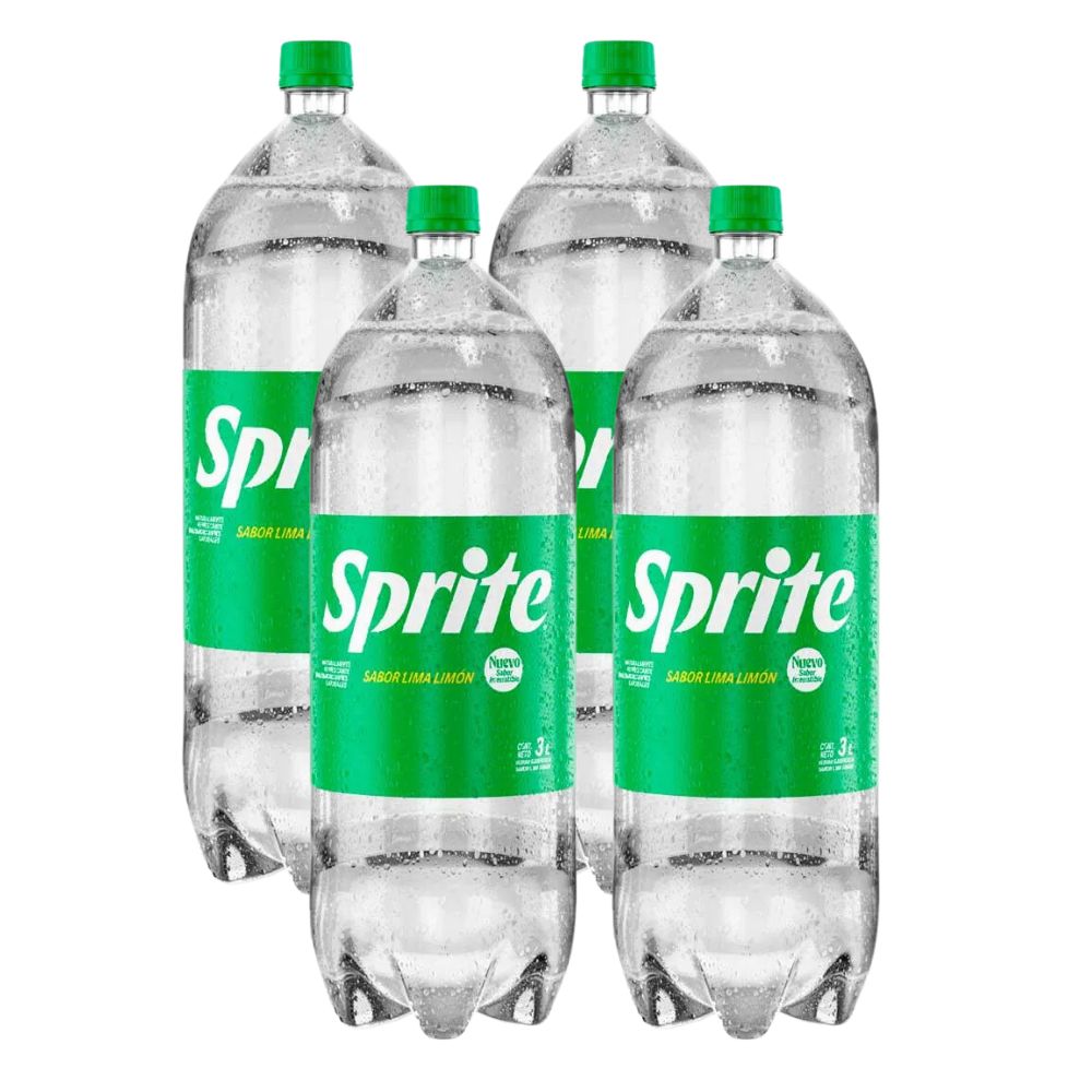 Gaseosa SPRITE Paquete 4L Botella 3L | Vega - vegaperu