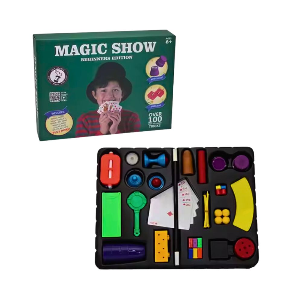 MAGIC SHOW SET 100 TRUCOS DE MAGIA | Vega - vegaperu