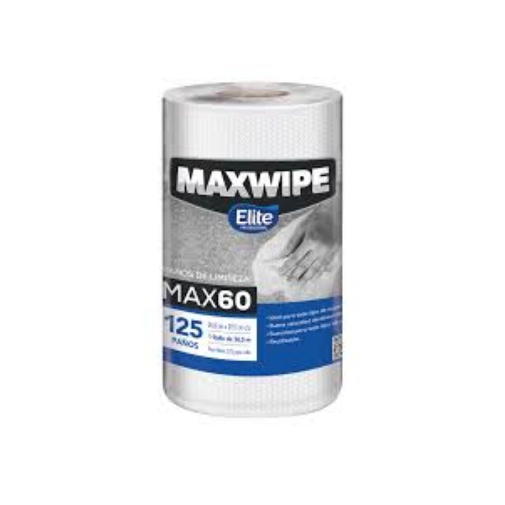 Paño Multiusos ELITE Maxwipe 125u | Vega - vegaperu