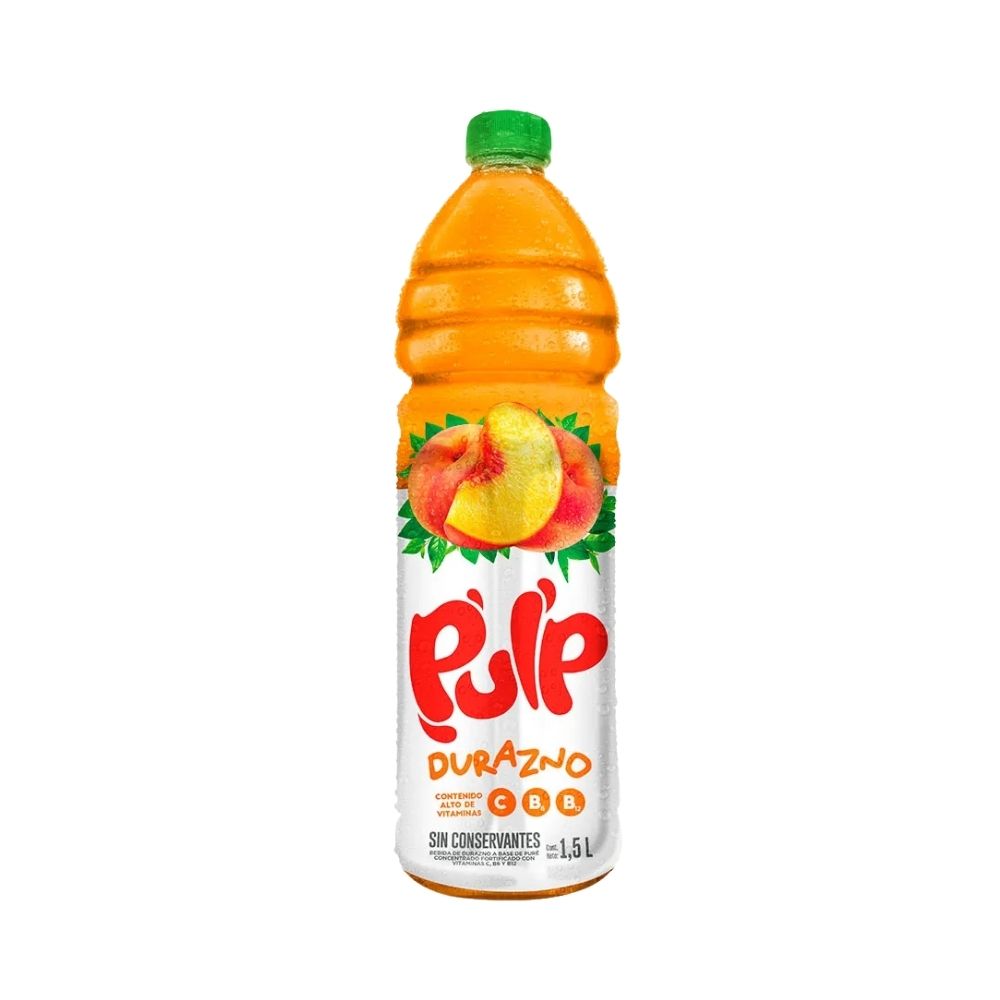 Bebida PULP Durazno Botella 1.5Lt | Vega - vegaperu