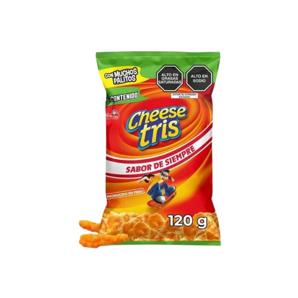 Palitos de Maíz CHEESE TRIS Queso Bolsa 120gr | Vega - vegaperu