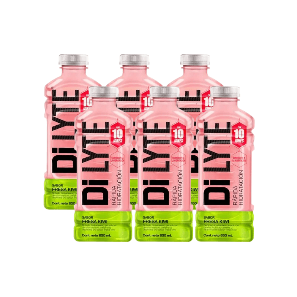 Bebida Rehidratante DILYTE Fresa Kiwi Botella 650ml Paquete 6u | Vega ...