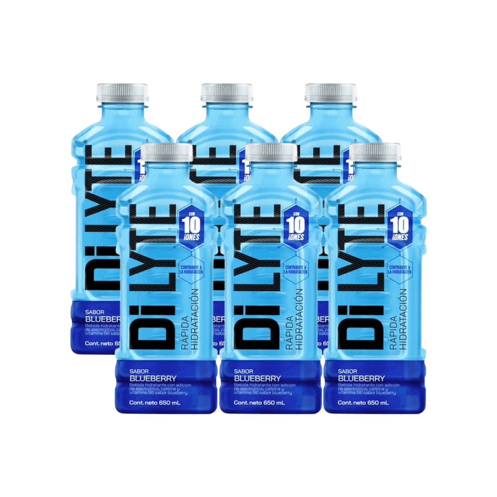 Bebida Rehidratante DILYTE Blueberry Botella 650ml Paquete 6u | Vega ...