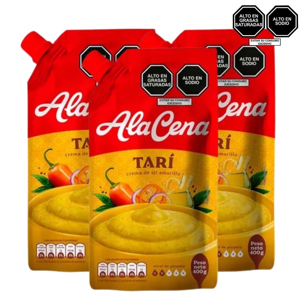 Crema de Ají TARI Doypack 400g x3u | Vega - vegaperu
