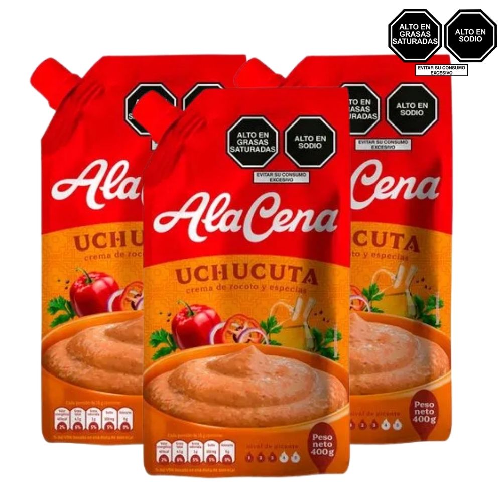 Salsa de Uchucuta ALACENA Doypack 400g x3u | Vega - vegaperu