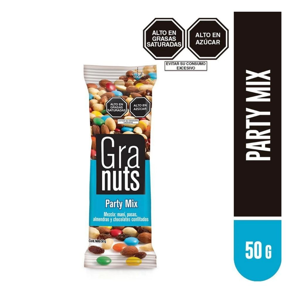 Snacks GRANUTS Party Mix Paquete 50g | Vega - vegaperu