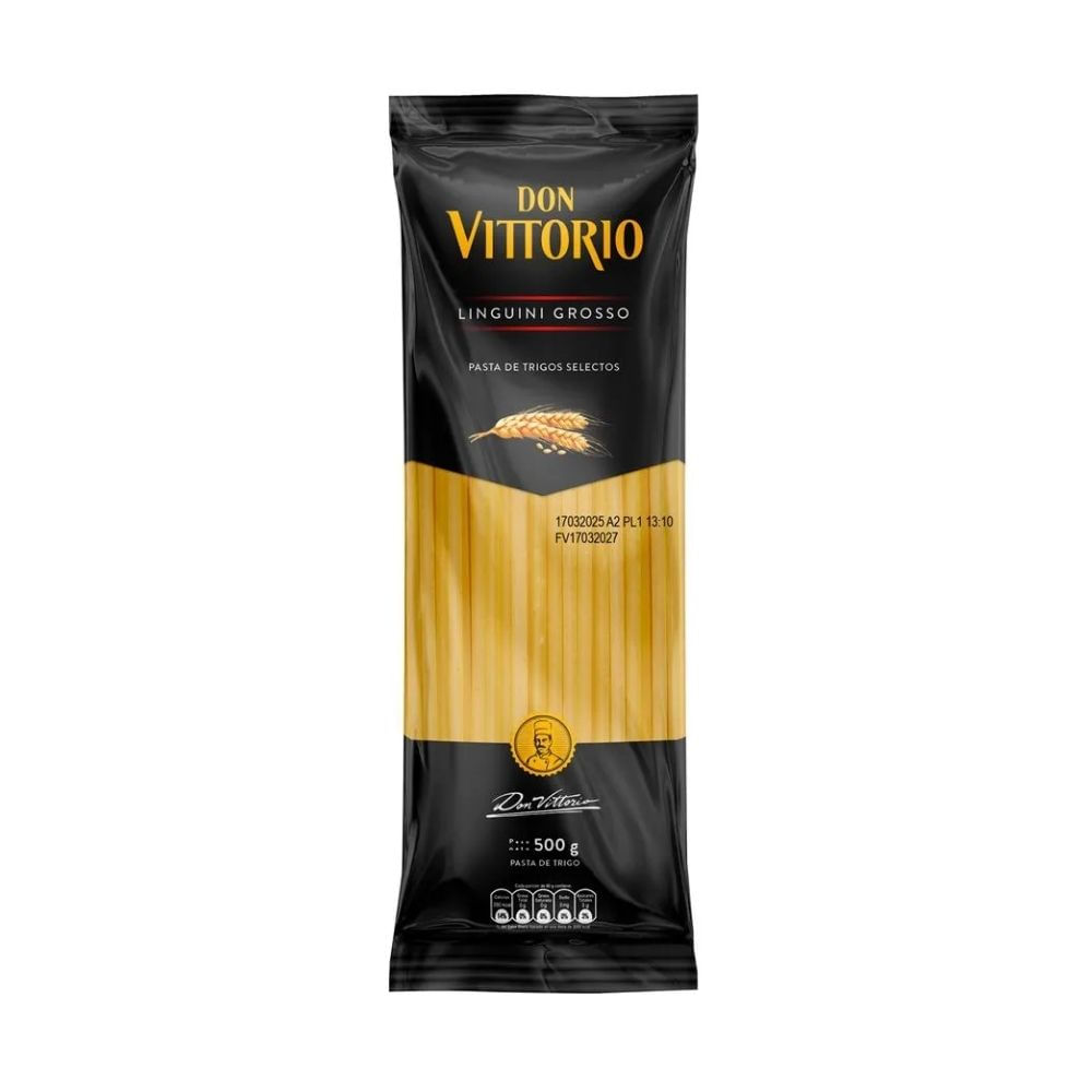 Fideos Linguini Grosso DON VITTORIO Bolsa 500gr | Vega - vegaperu