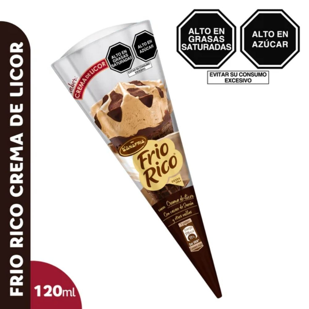 Helado Frio Rico Crema Licor | Vega - vegaperu