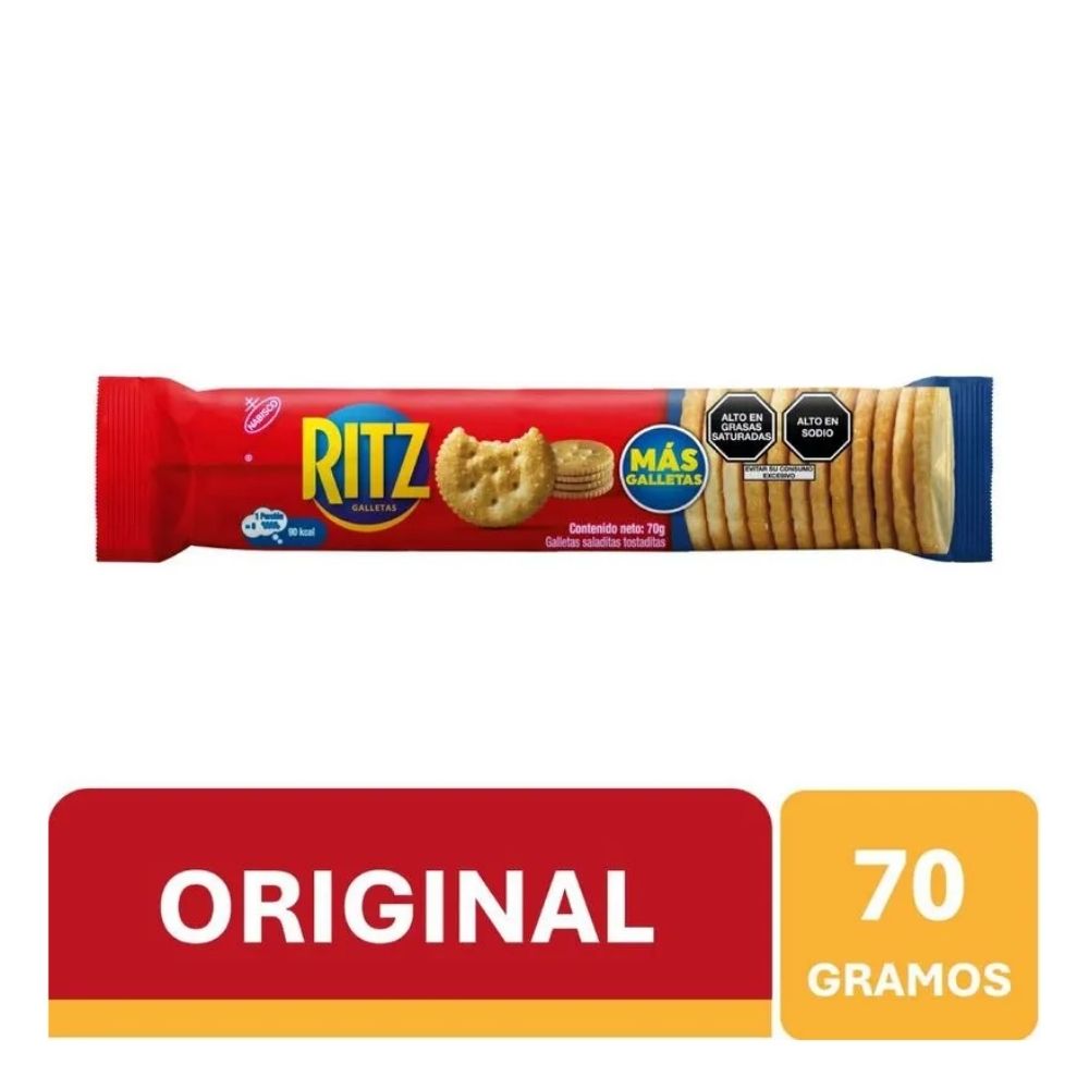Galletas Saladas RITZ Taco Paquete 70g| Vega - vegaperu