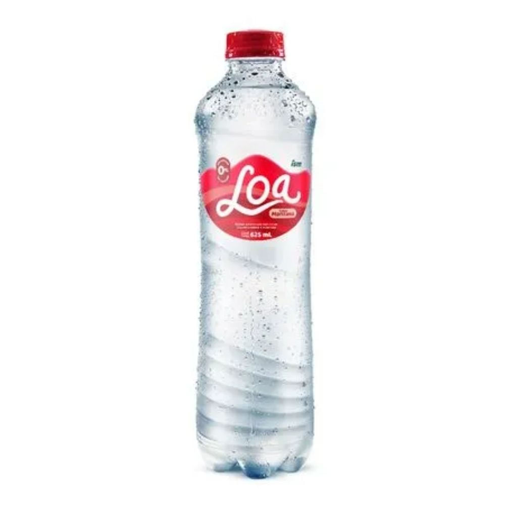Agua con Gas LOA Sabor a Manzana Botella 650ml | Vega - vegaperu