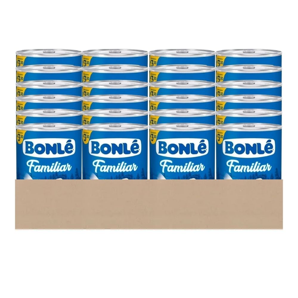 Mezcla Láctea BONLÉ Familiar Lata 390gr Tableta 24u| Vega - vegaperu